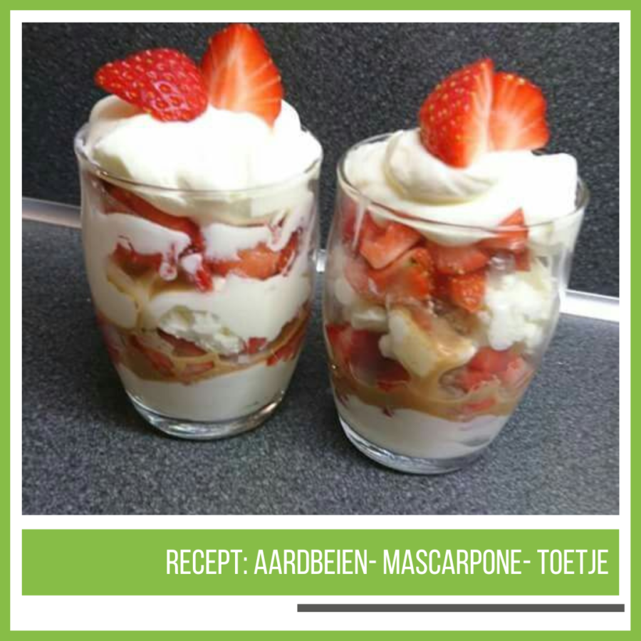 Keto Recept - Aardbeien Mascarpone Toetje - Daniel Muller Coaching